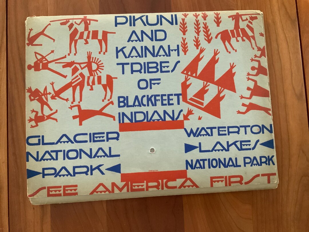 Pikuni + Kainah Tribes of Blackfeet Indians Glacier National Park ...