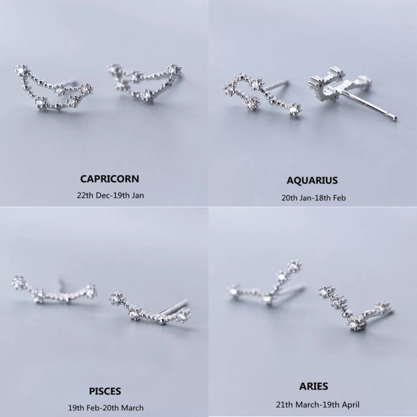 Constellation Earrings - Etsy