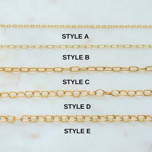 Gold Chain Necklace, Paperclip Chain Necklace, Multiple Chain Necklace ...