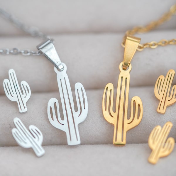 Cactus Necklace - Etsy