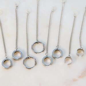 Headphone Holder Earrings, Silver Ear Cuffs, Earphone Holder, Anti Loss ...