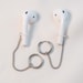 Headphone Holder Earrings, Silver Ear Cuffs, Earphone Holder, Anti Loss ...