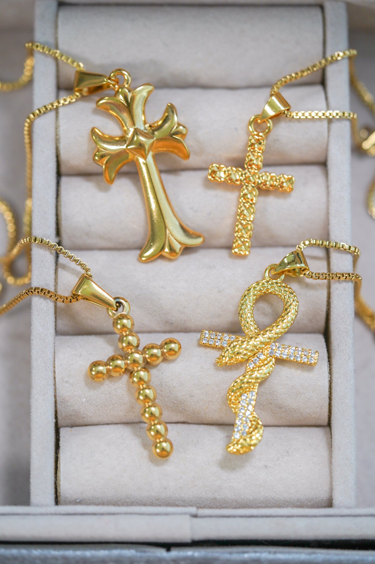 Gold Filled Necklace, Cross Necklace, Gold Filled Cross Necklace, Gold ...