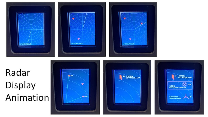 Animated Digital Display Control Panel With Enclosure - Star Wars ...