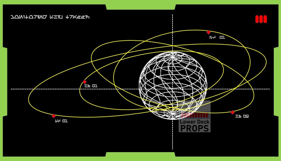 Planetary Ship Traffic Screen Video - Tactical HUD - Animated Digital ...
