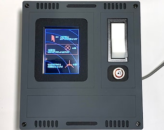 Animated Digital Display Control Panel With Enclosure Star Wars ...