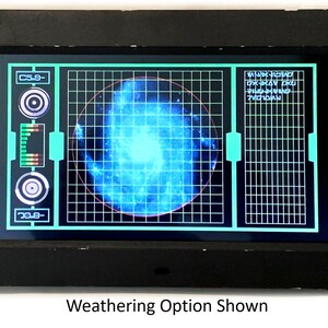 Tactical HUD - 10-inch - Animated Digital Display - Star Wars Inspired ...