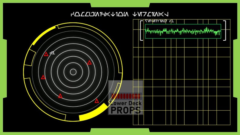 Communications Terminal Video - Tactical HUD - Animated Digital Display ...