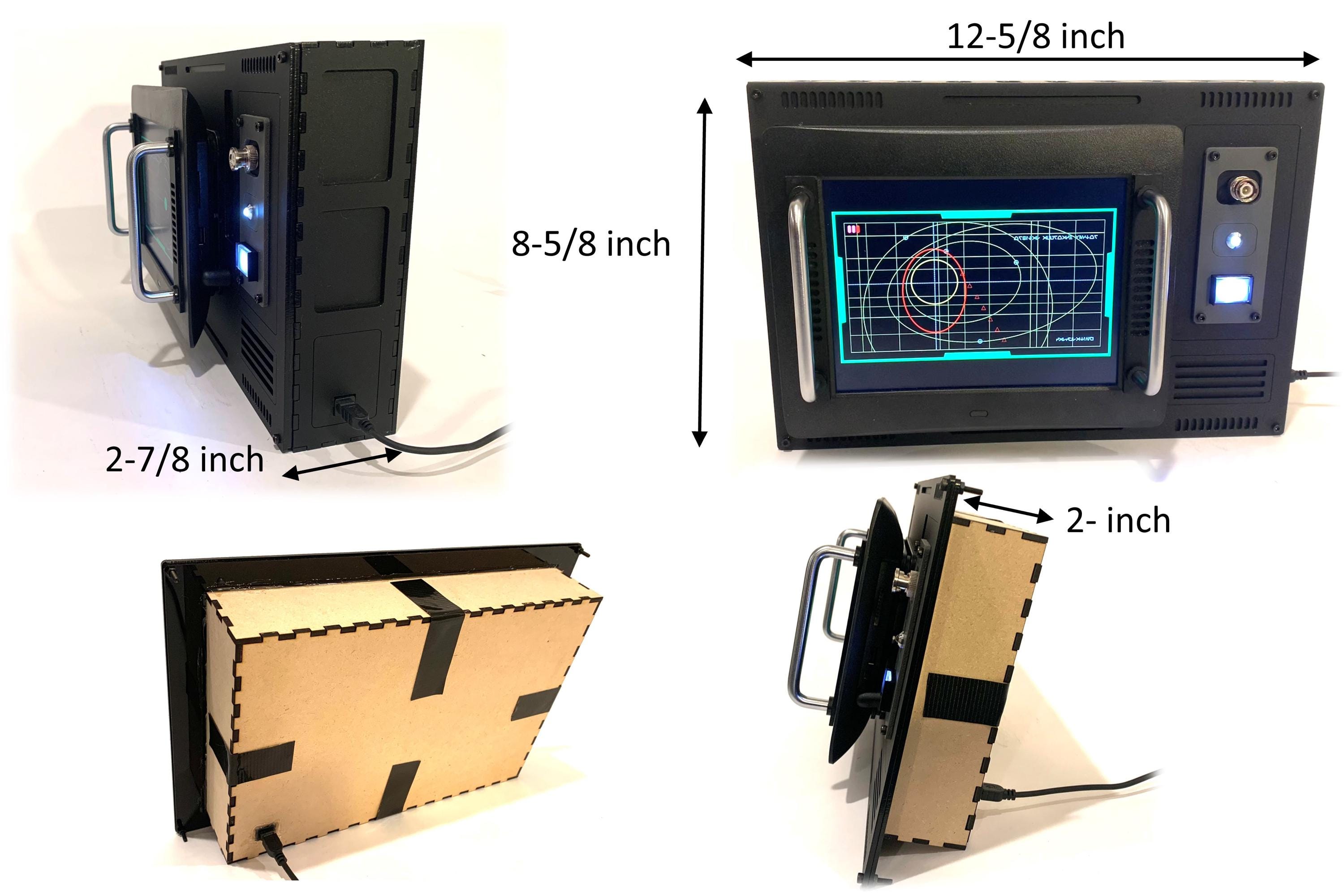 Tactical HUD Control Panel With 8-inch Animated Digital Display - Star ...