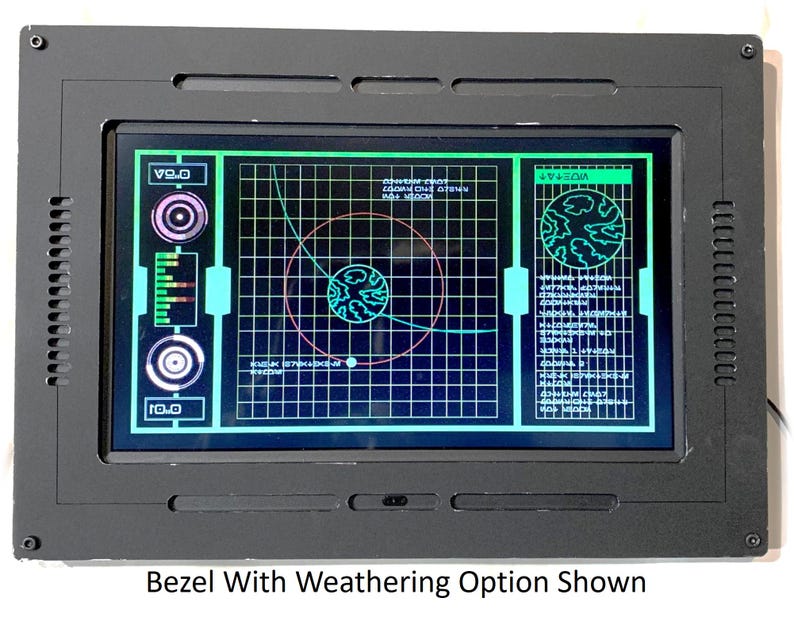 Tactical HUD - 10-inch - Animated Digital Display - Star Wars Inspired ...