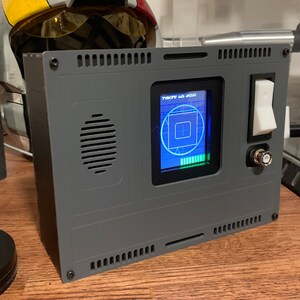 Animated Digital Display Control Panel With Toggle Switch, Sound ...