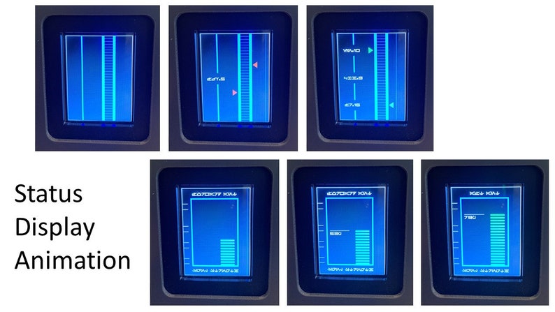 Animated Digital Display Control Panel With Enclosure - Star Wars ...