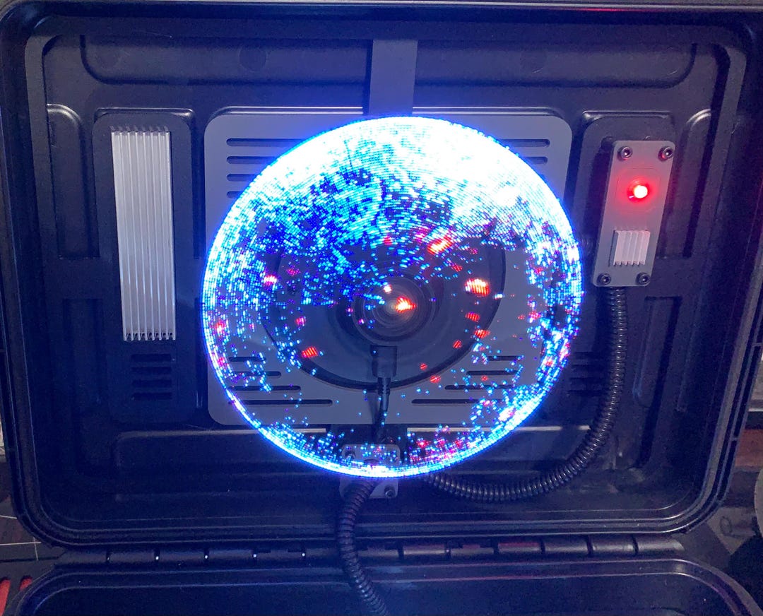 Planetary Holo Puck - 3D Holographic Fan - Animated Video Files - Star ...