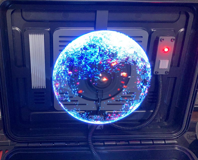 Planetary Holo Puck - 3D Holographic Fan - Animated Video Files - Star ...