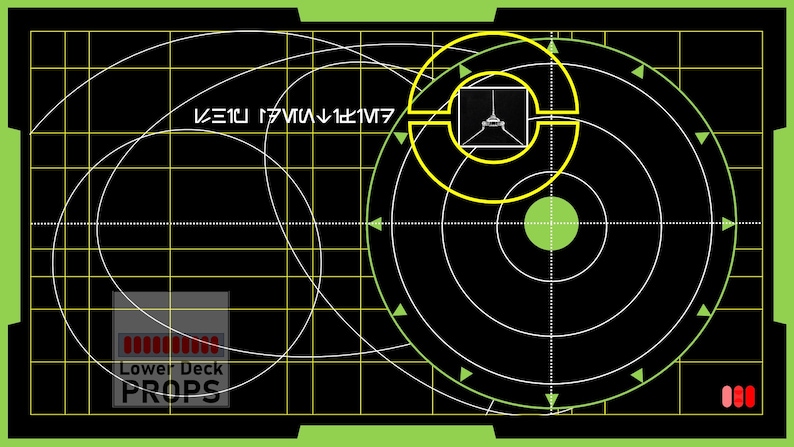 Radar Screen Video Tactical HUD Animated Digital Display - Etsy