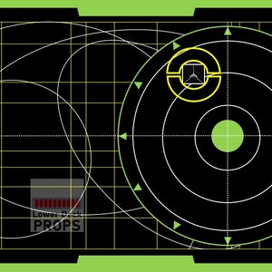 Radar Screen Video Continuation - Tactical HUD - Animated Digital ...