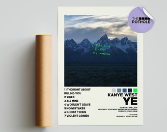 Ye Album Cover Art - Etsy