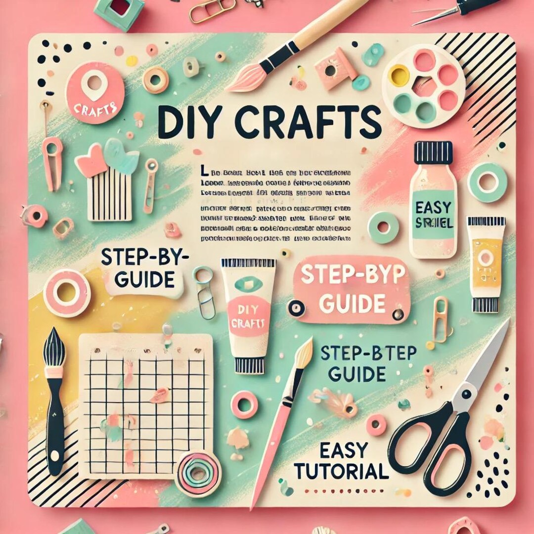 Craft Guide Pinterest Template #pinterest #template #craft #crafting # ...