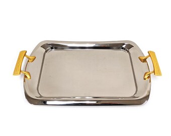 Gold Handle Tray - Etsy