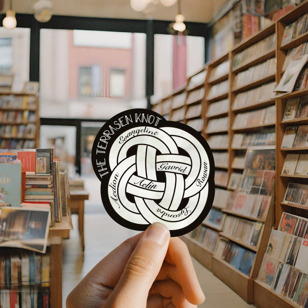 Throne of Glass Inspired Sticker, Terrasen Knot Sticker, Aedion ...