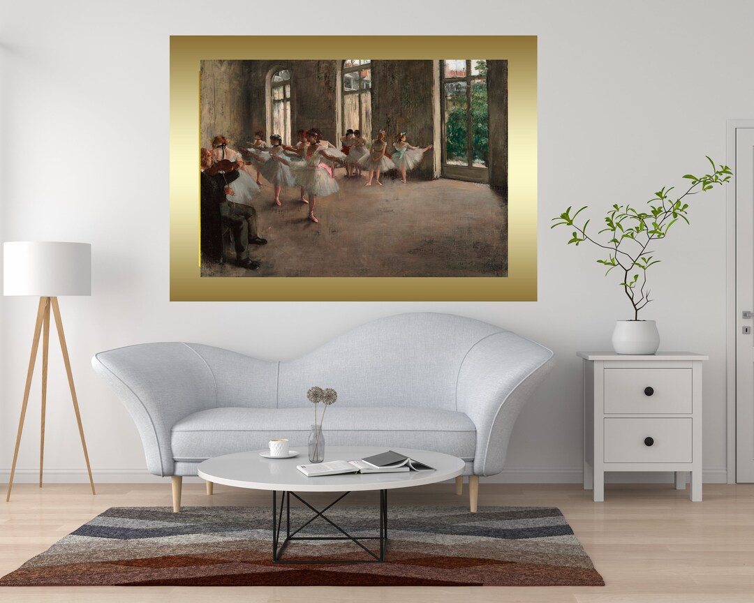 Dancers in Class by Degas Printable Famous Art Prints. Instant Download ...