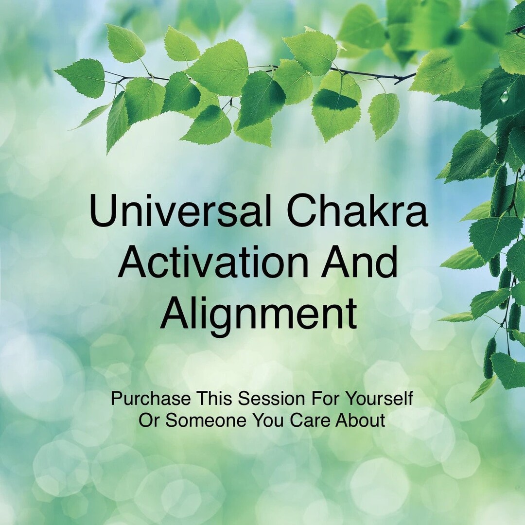 Universal Chakra Activation and Energy Alignment - Distant Energy ...