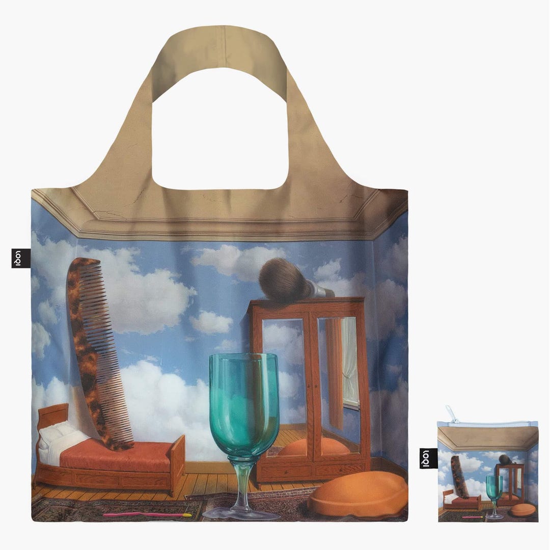 Rene Magritte PERSONAL VALUES LOQI Tote Bag - Etsy UK