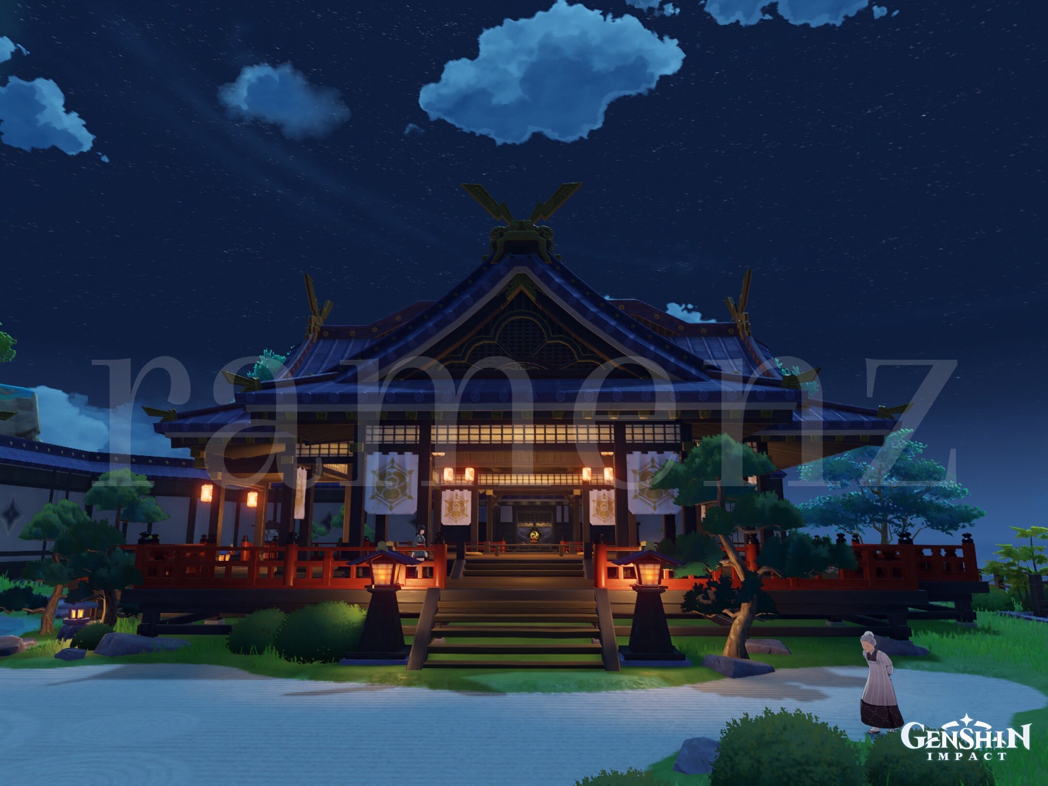 Genshin Impact Scenery Wallpaper - Etsy