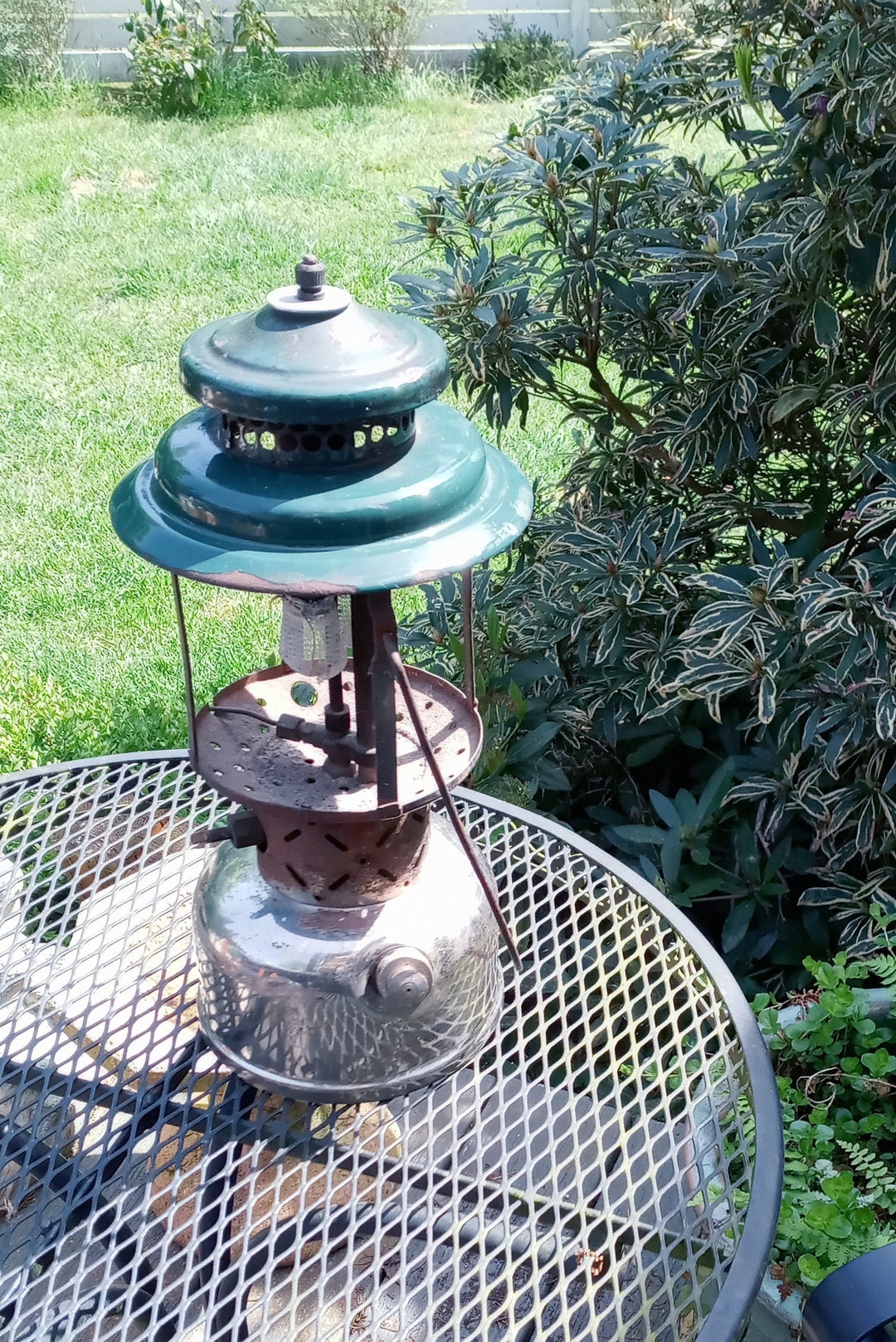 1930s Coleman Lantern, Double Mantle, Nickel Tank, for Display or ...