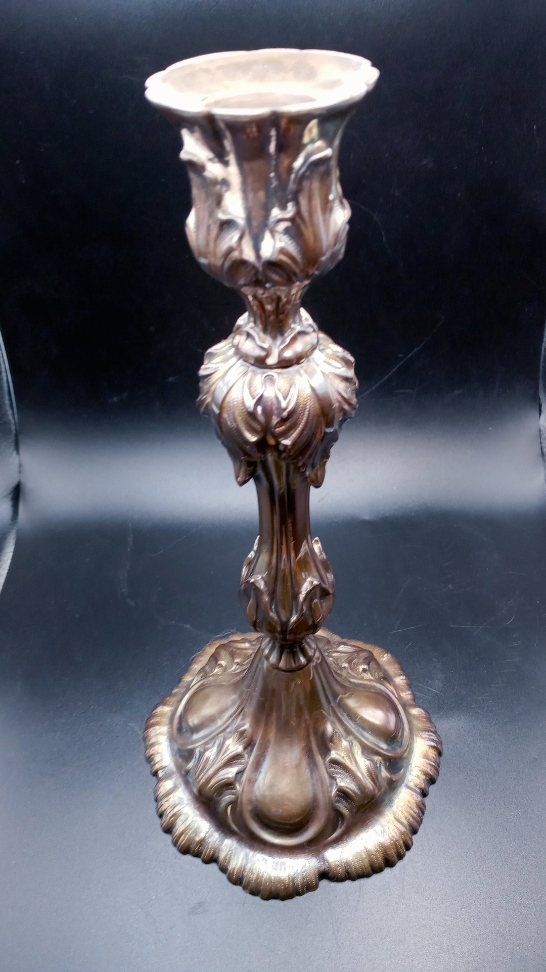 Mid 19th Century William Gough, Birmingham England, Silverplate Baroque ...