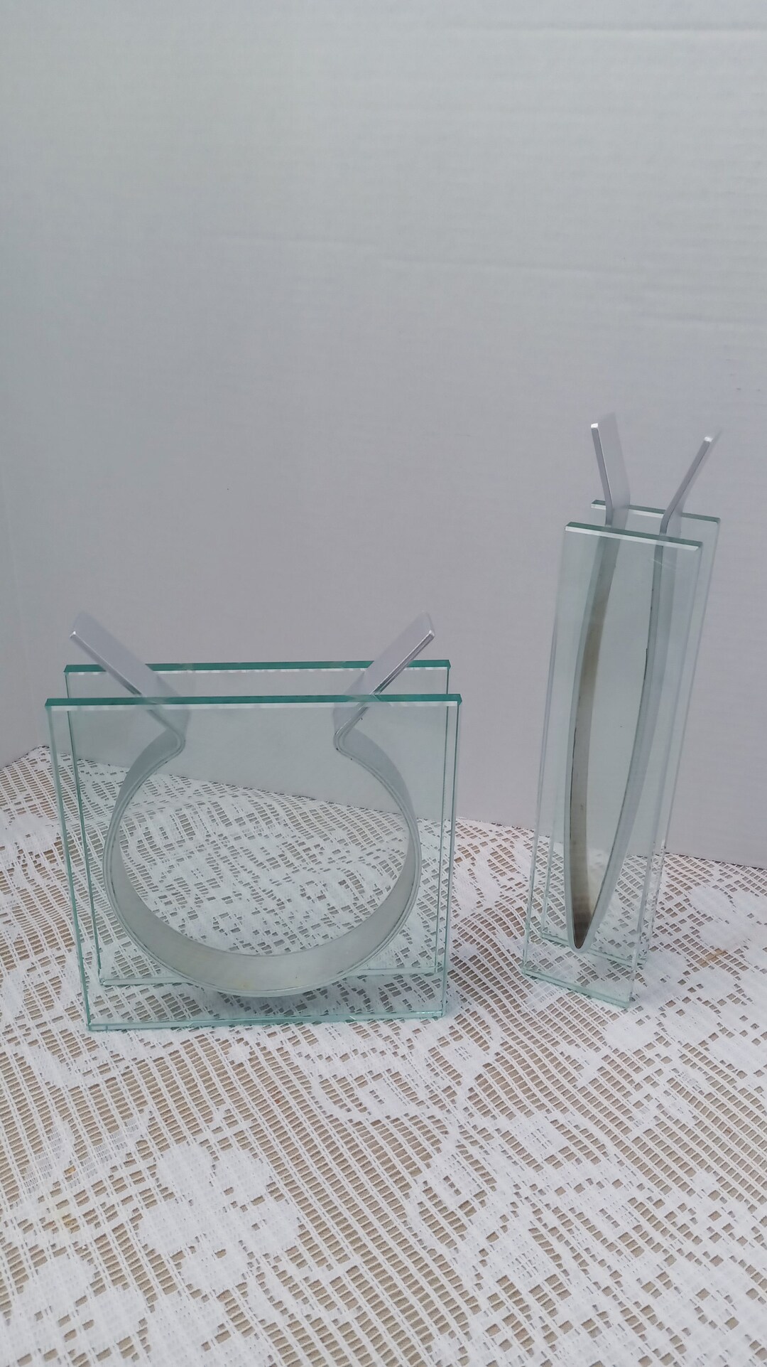 1990s MOMA Post Modern Ribbon Vases by Peter Hewitt Square - Etsy