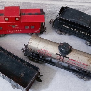 1940s Marx Tin Toy Train With Transformer and Lionel O Gauge - Etsy