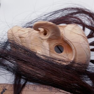Makah Bukwus Mask: Native American Hand Carved Wall Hanging With Horse ...
