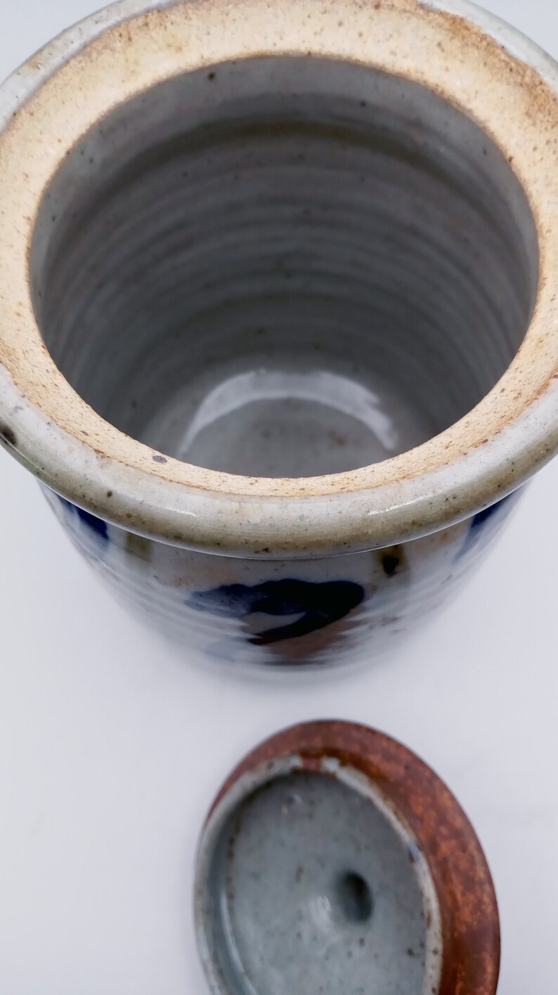 Gerald (gerry) Newcomb PNW, Seattle Studio Pottery, Abstract Cobalt ...