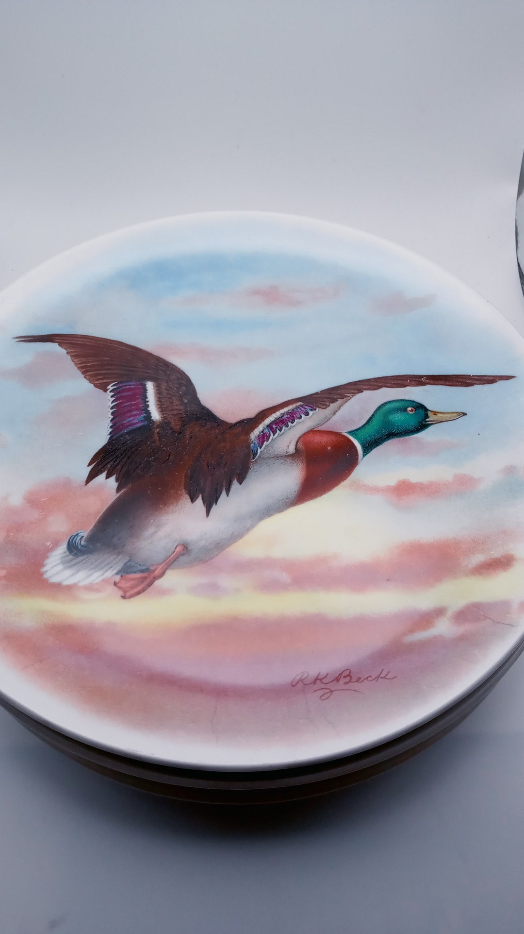 RK Beck Game Bird Plates, Set of 4 Different, by Taylor Smith Taylor ...