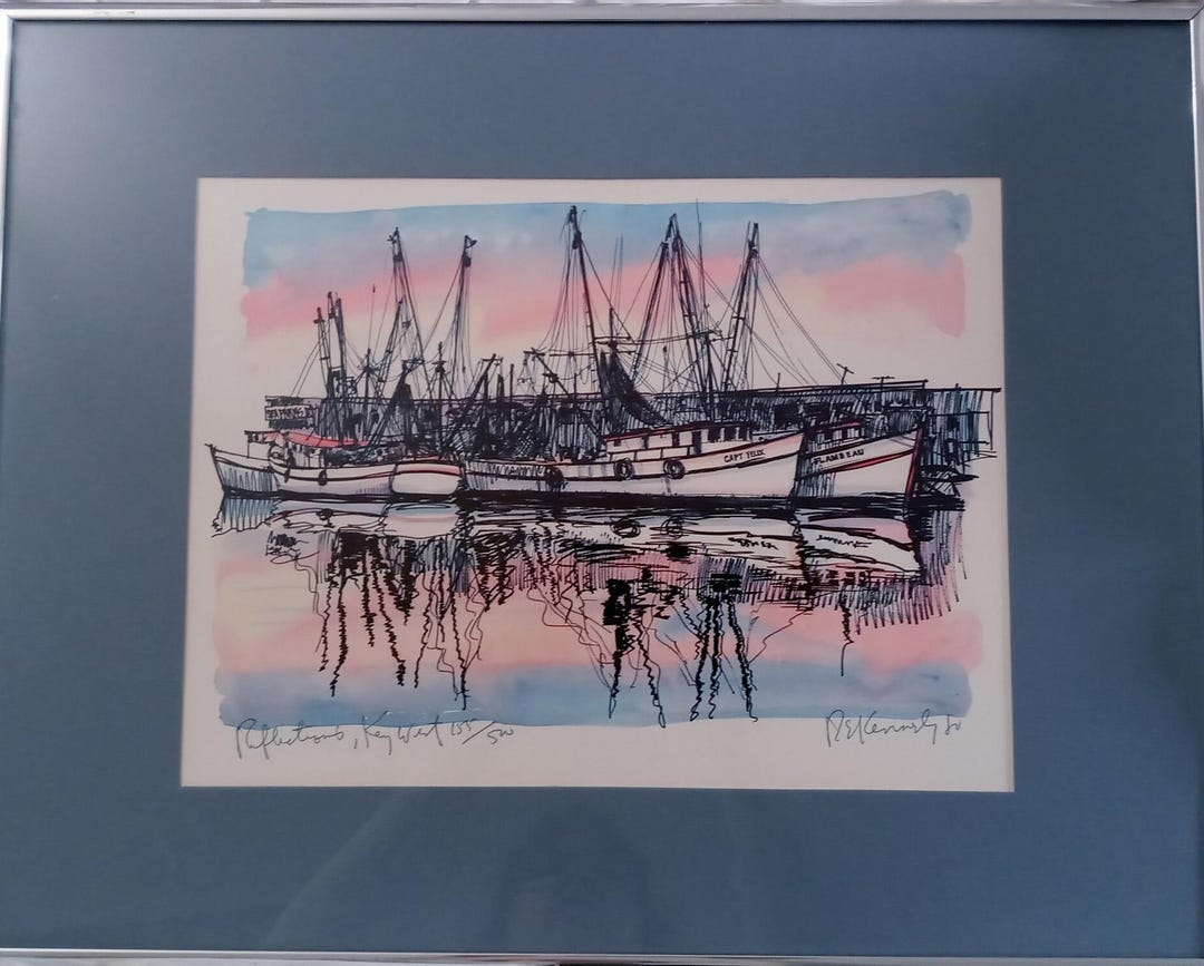 Limited Edition Print " Reflections, Key West", by Robert Kennedy ...