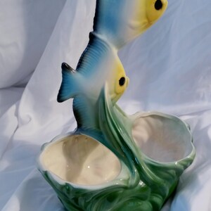 1959 Maddux of California Angel Fish Planter #529, Ocean, Beach Decor ...