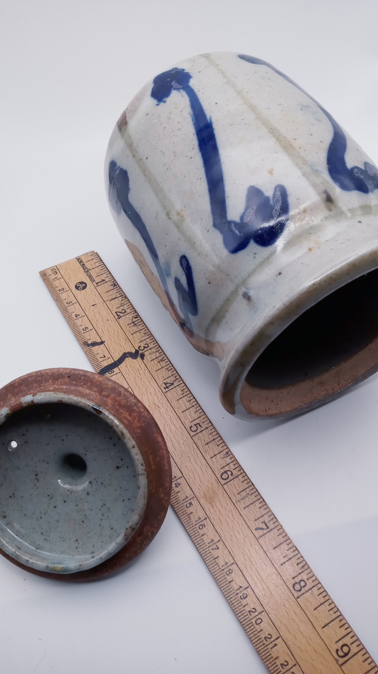 Gerald (gerry) Newcomb PNW, Seattle Studio Pottery, Abstract Cobalt ...