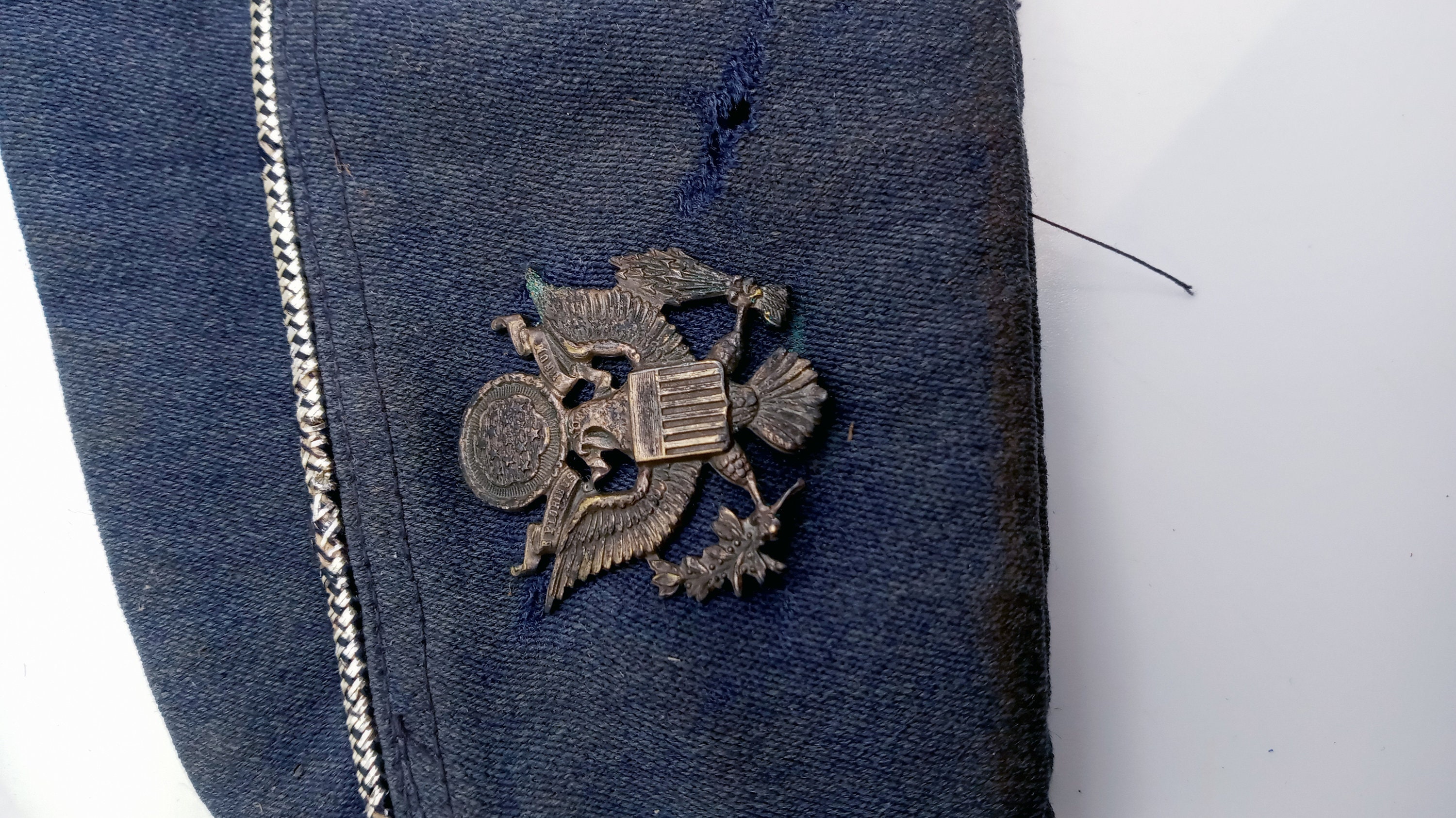 1950s USAF Side/garrison/flight Cap With Officer's Insignia, CONDITION ...