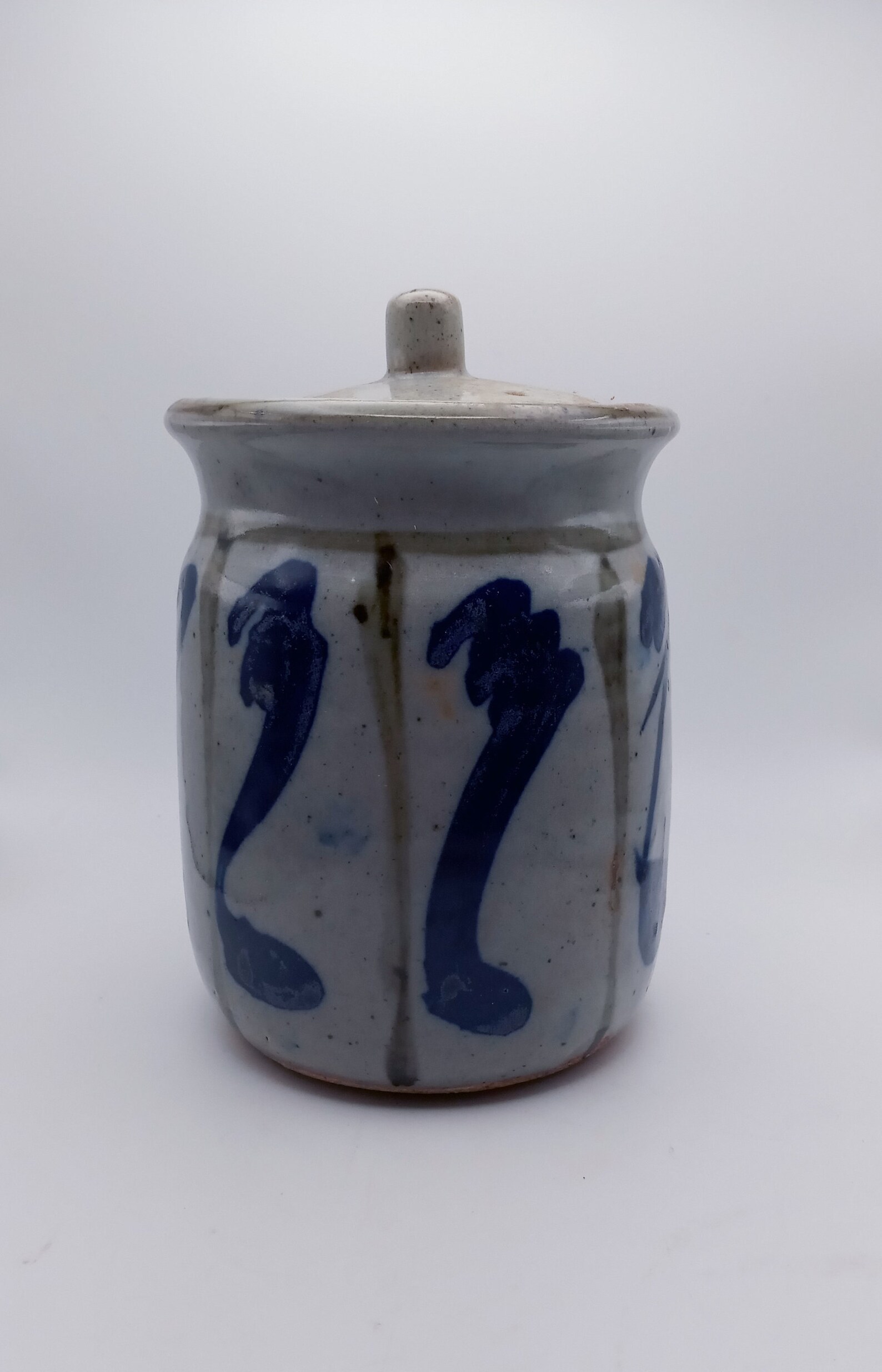 Gerald (gerry) Newcomb PNW, Seattle Studio Pottery, Abstract Cobalt ...