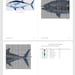 Tuna Fish Cross Stitch Pattern - PDF Download Pattern for 7" Hoop - Etsy