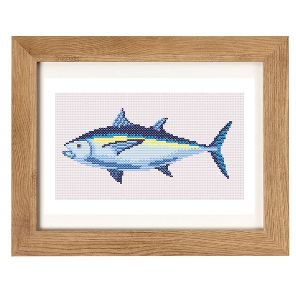 Fish Cross Stitch - Etsy