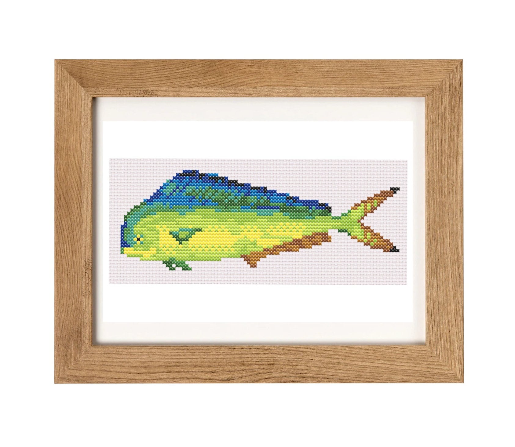 Mahi Mahi Fish Cross Stitch Pattern PDF Download | Homemade Thread - Etsy
