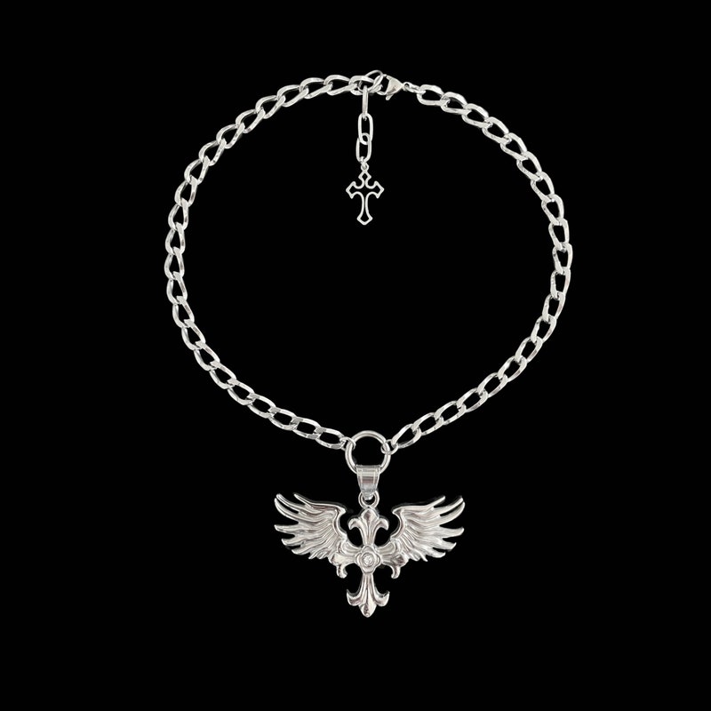 Y2k Cross Chains - Etsy