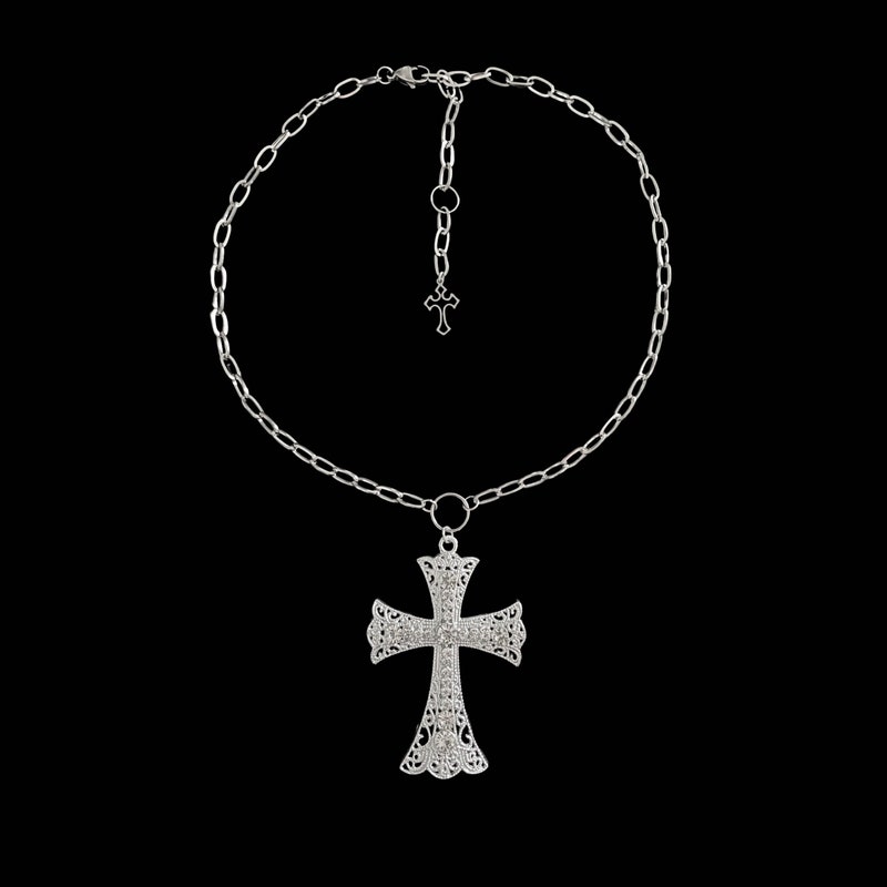 Y2k Cross Chains - Etsy