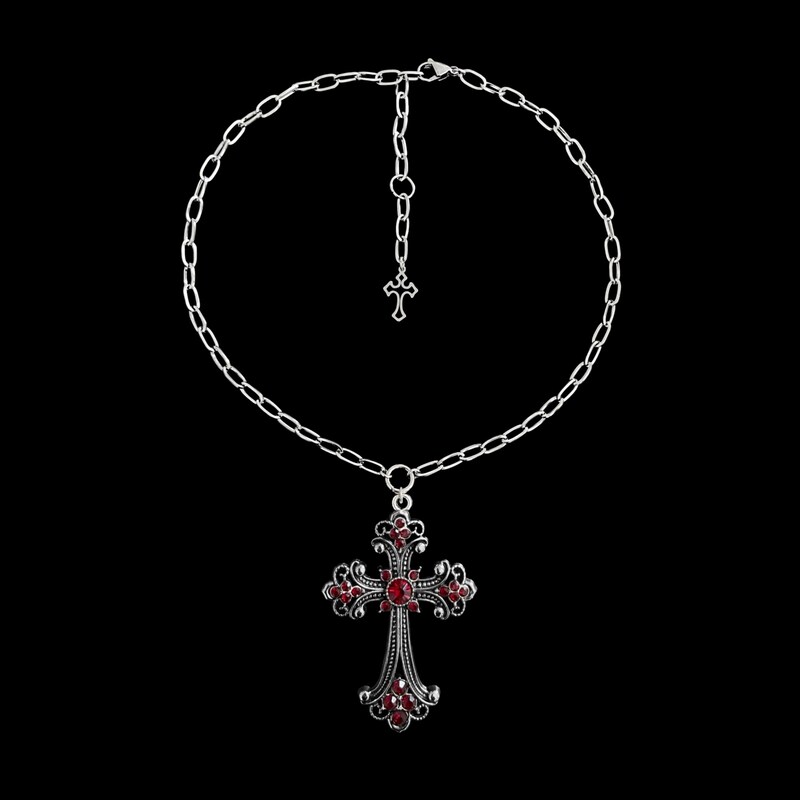 Gothic Cross Necklace - Etsy