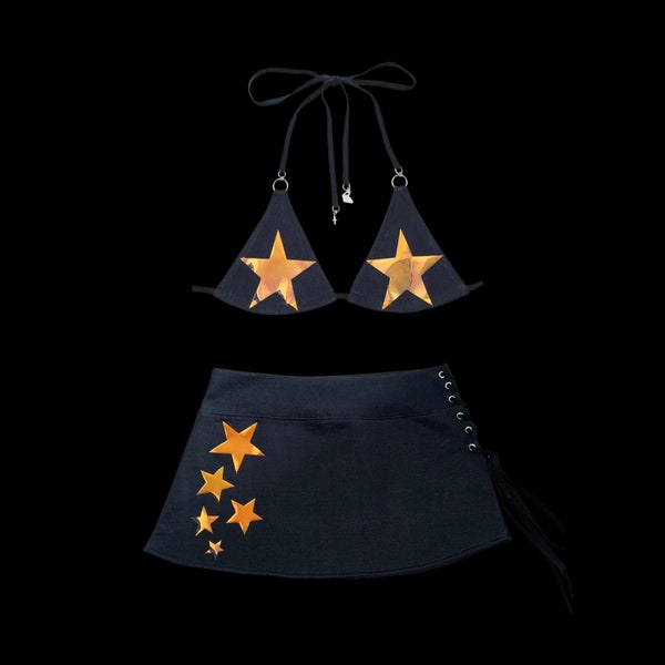 Gothic Micro Mini Bikini - Etsy