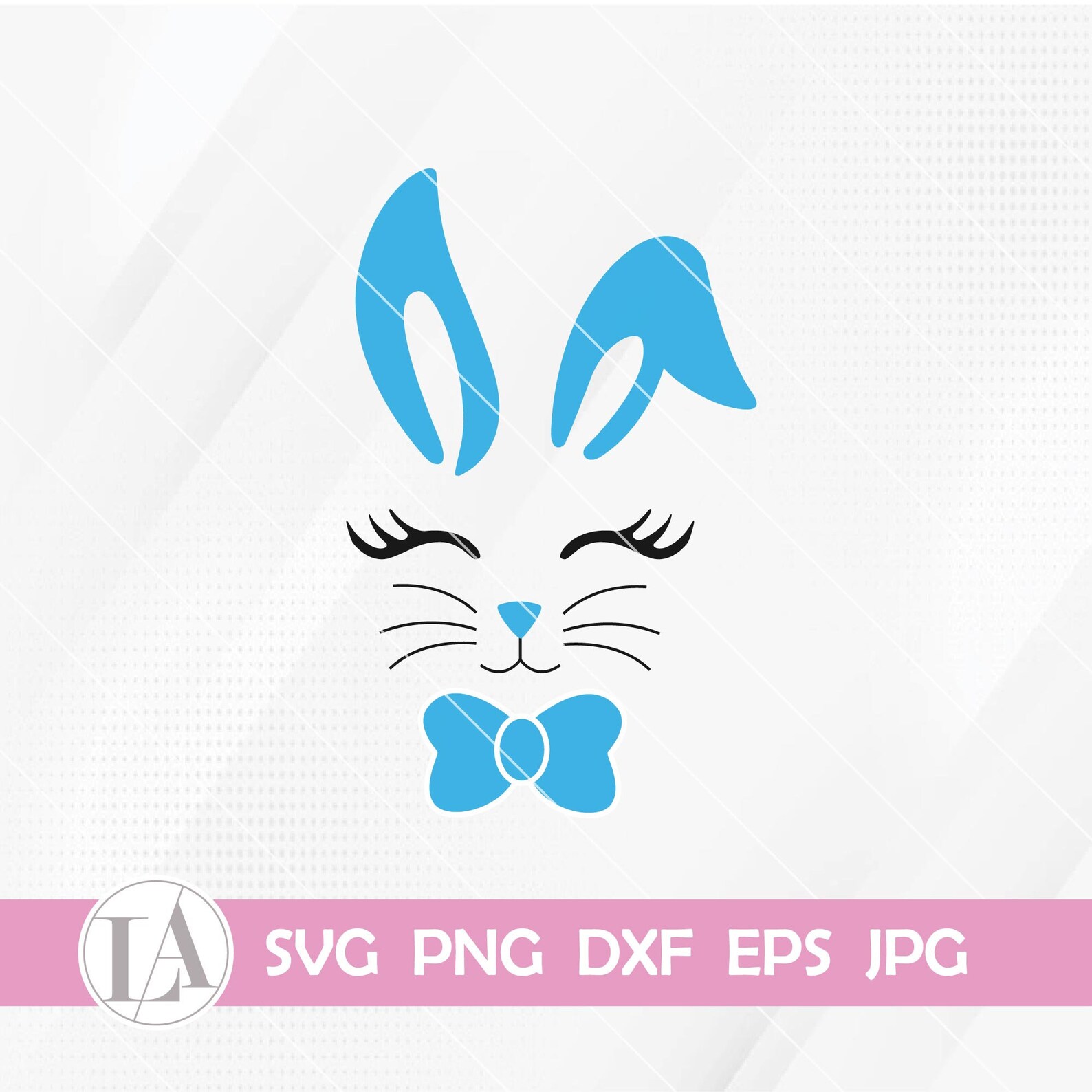 Easter Bunny Face Svg Bunny Svg Cute Easter Bunny Svg - Etsy