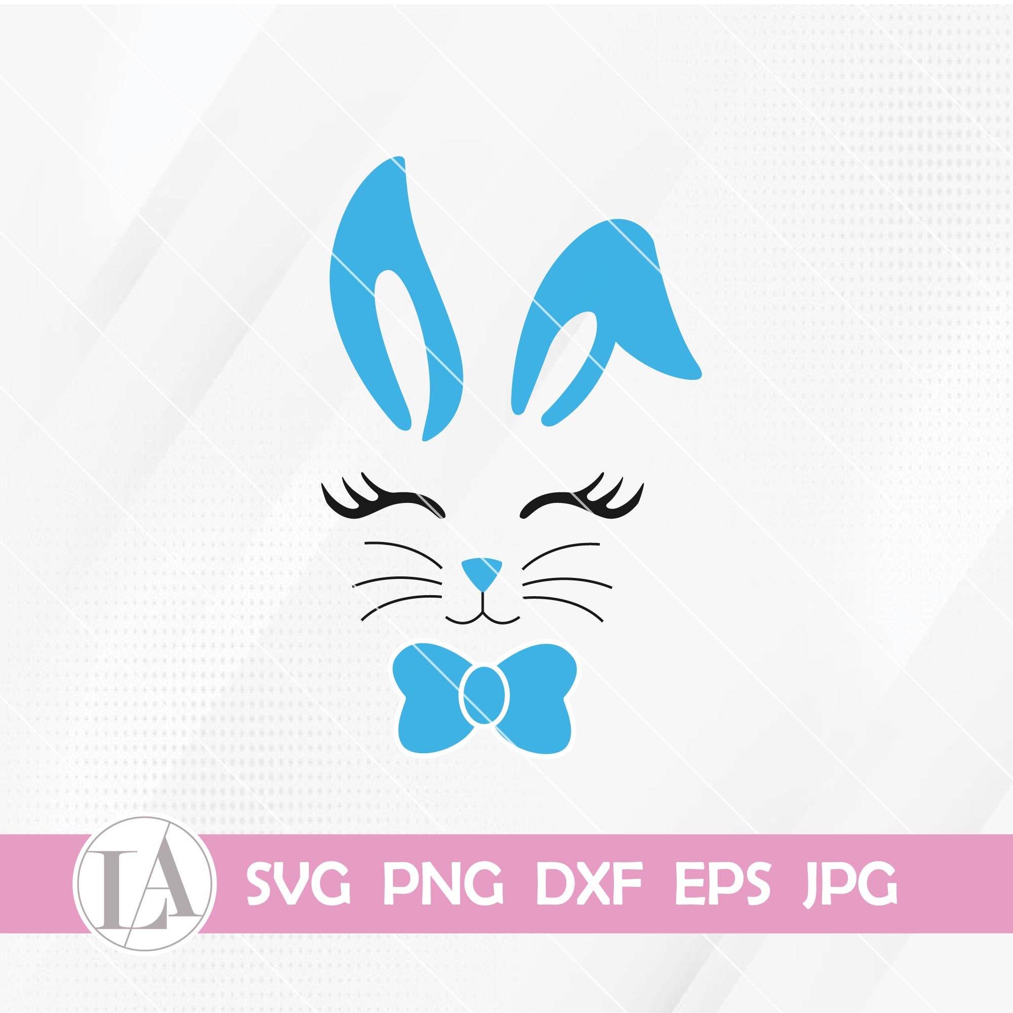 Easter Bunny Face Svg Bunny Svg Cute Easter Bunny Svg - Etsy