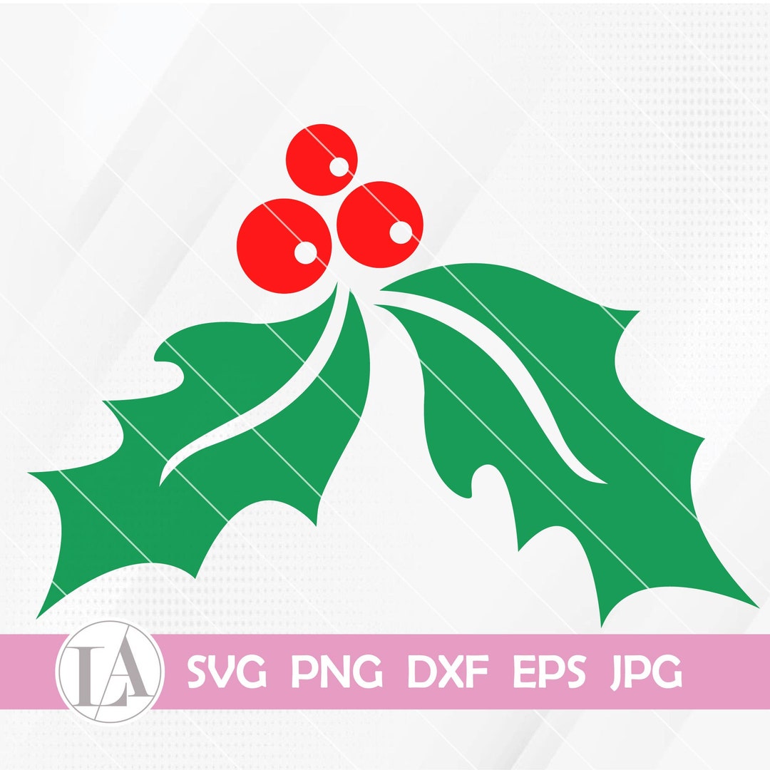Christmas Mistletoe Svg, Mistletoe Png, Cricut Files, Mistletoe SVG ...
